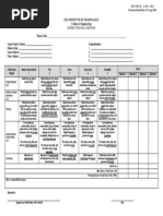 Thesis Defense - Evaluation Form | PDF | Thesis | Design