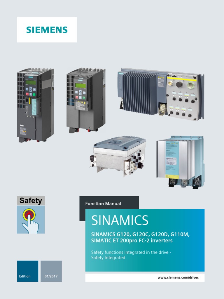 SIEMENS - G120 - C - D, G110M Safety Function Manual | PDF | Risk | Safety
