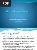 Glaciofluvial Landforms and Deposits | PDF | Glacier | Sediment