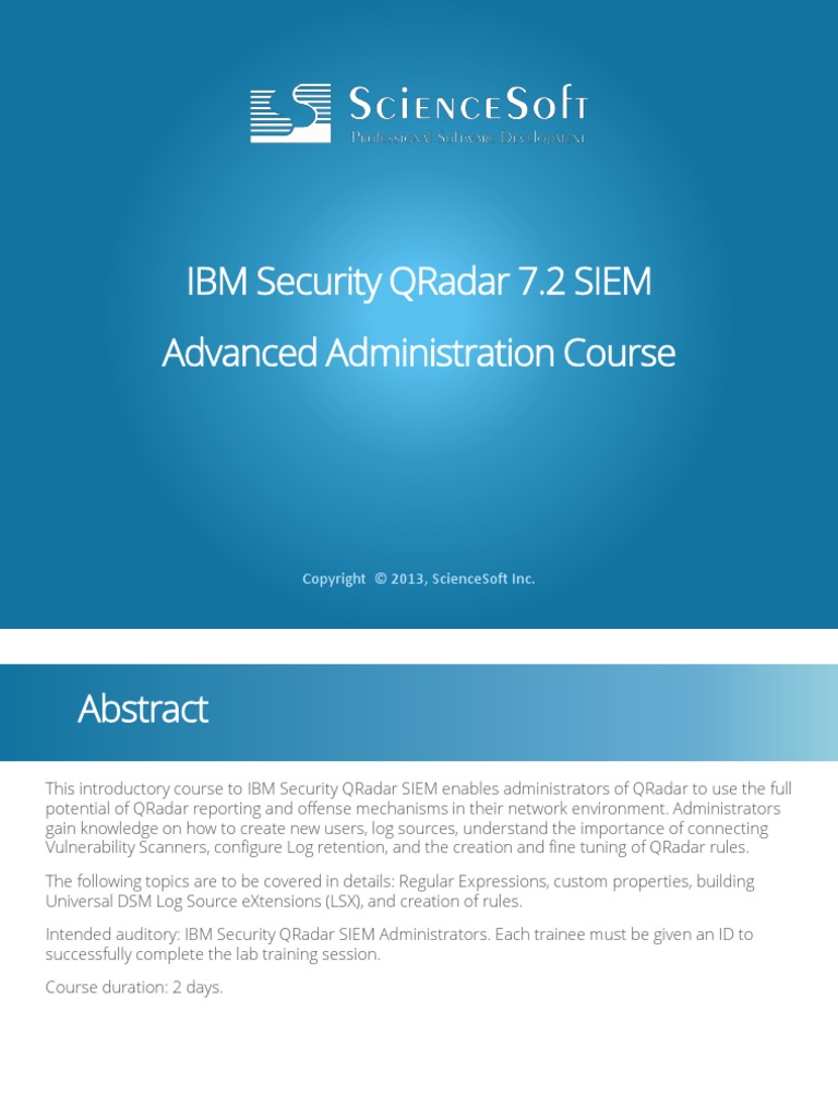 QRadar Administrador Avanzado PDF | PDF | Regular Expression | Port (Computer Networking)