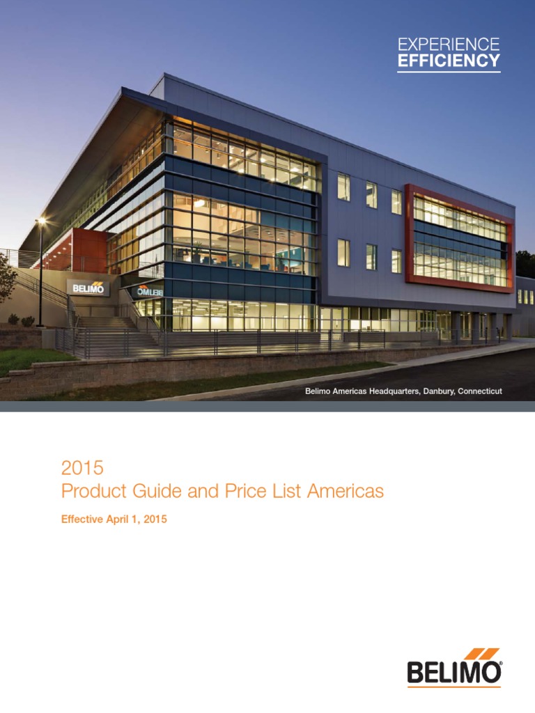 Catalohgo Geral Belimo 2015 PGPL | PDF | Valve | Actuator