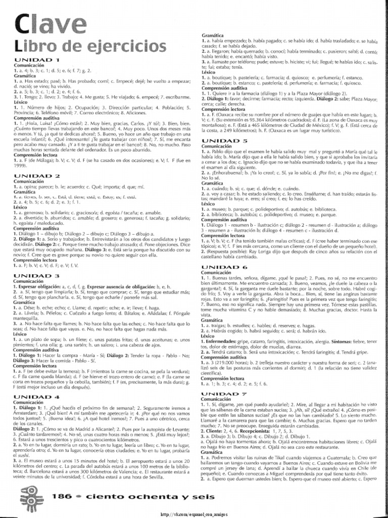 Claves Nuevo Ven 2 | PDF