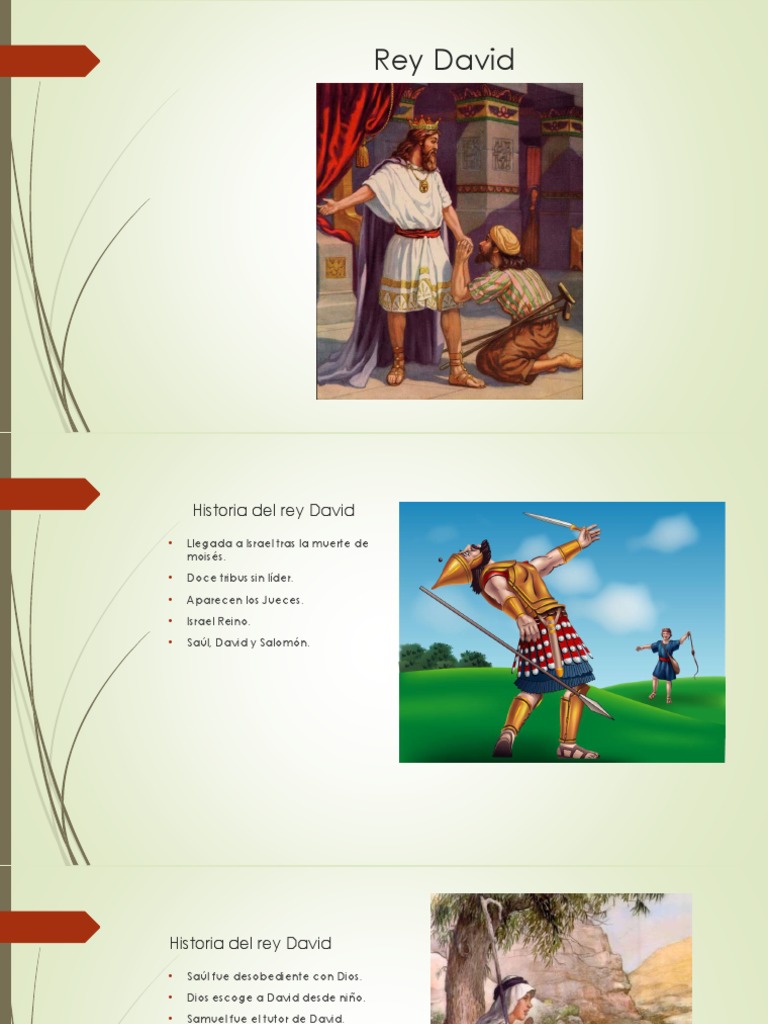 Historia del Rey David en la Biblia | PDF