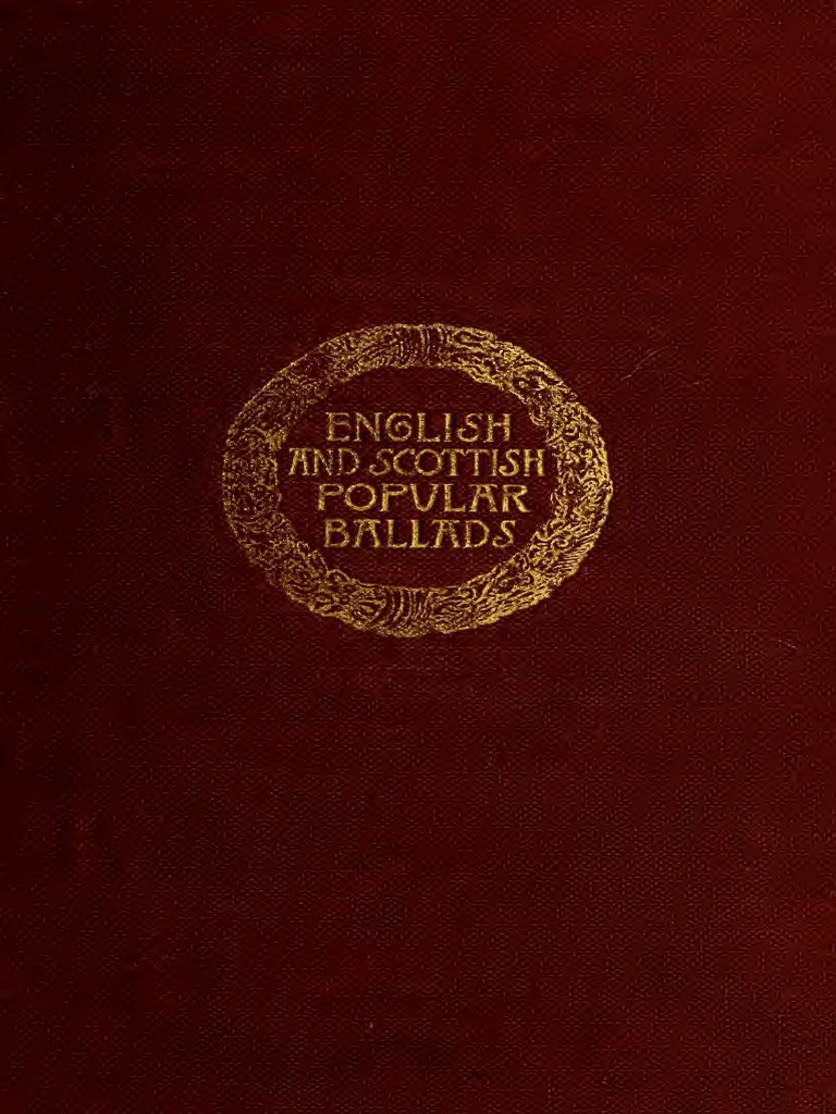 The English and Scottish Popular Ballads | PDF | Ballad | Chivalric Romance
