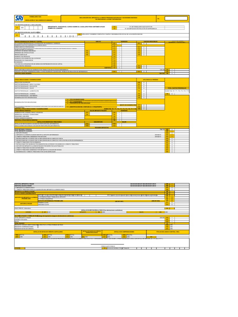 Formulario 102A | PDF | Impuesto sobre la renta | Impuestos