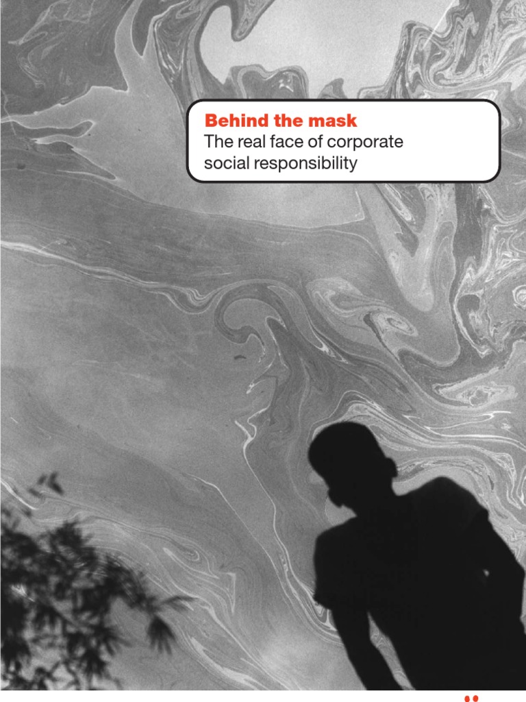 Behind The Mask | PDF | Corporate Social Responsibility | Multinational ...