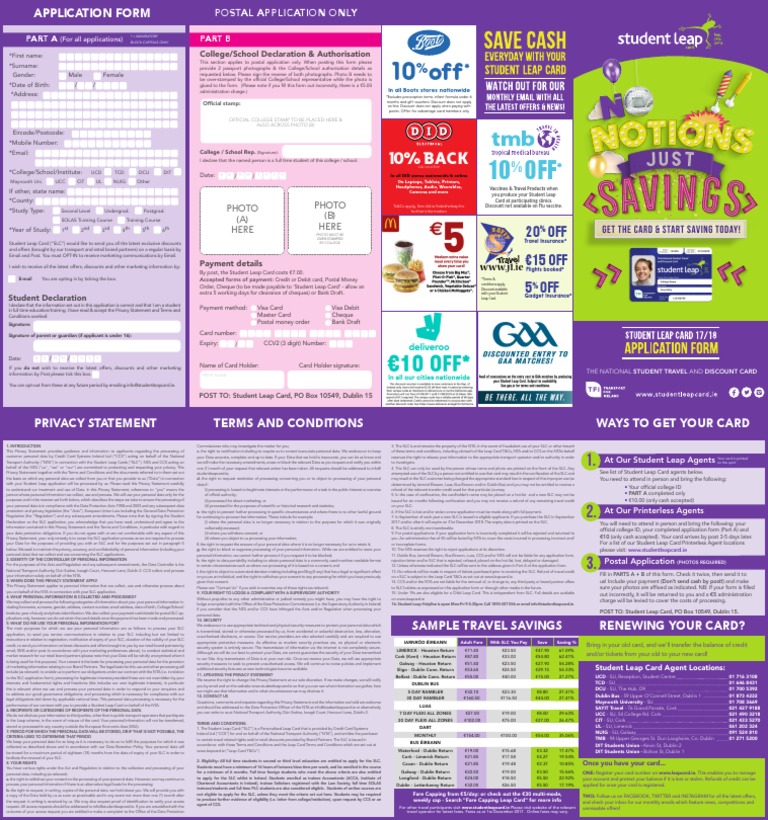 POSTAL APPLICATION FORM | PDF | Privacy | Personally Identifiable ...