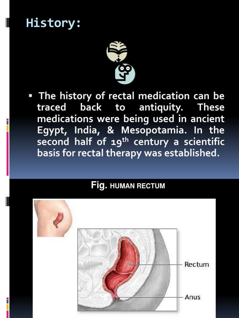 3. RECTAL | Topical Medication | Pharmaceutical Formulation