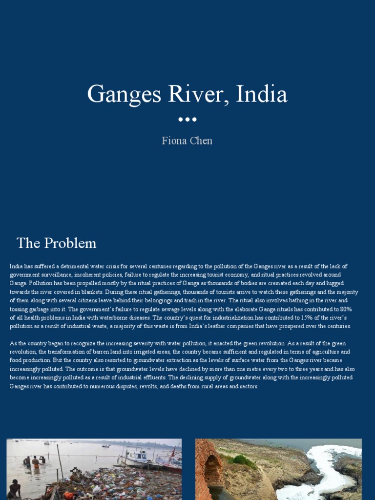 Ganges River India | PDF | Groundwater | Agriculture