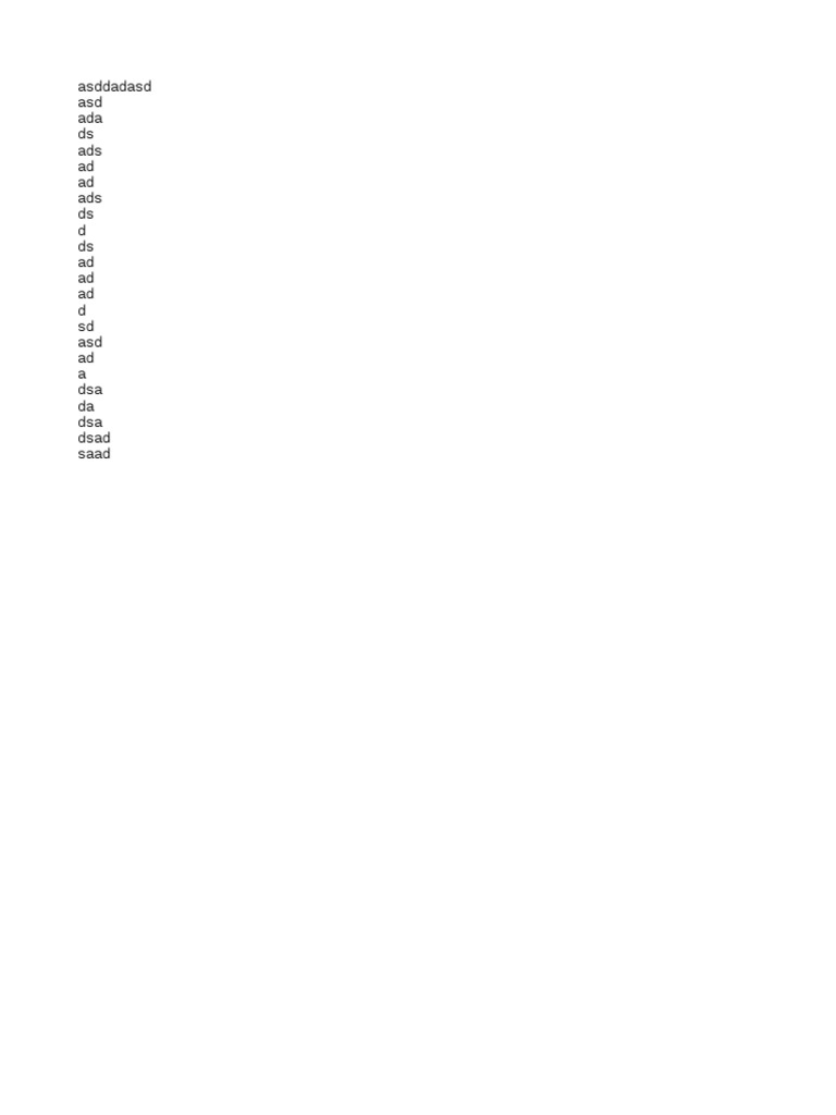 Asddadasd Asd Ada Ds Ads Ad Ad Ads Ds D Ds Ad Ad Ad D SD Asd Ad A Dsa ...