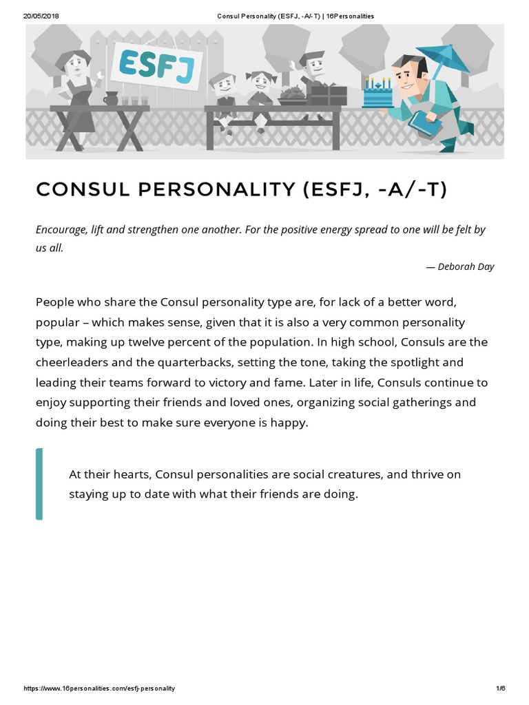 Consul Personality (ESFJ, -A_-T) _ 16Personalities | Psychological ...