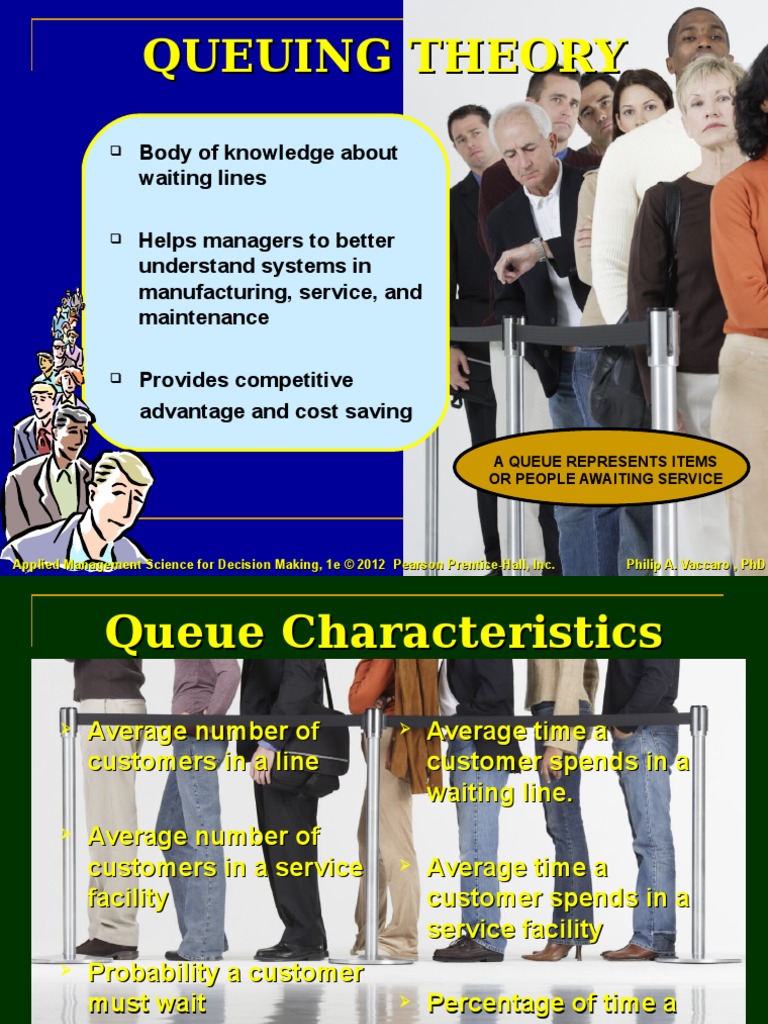 Queuing Theory Presentation | PDF | Poisson Distribution | Teaching ...