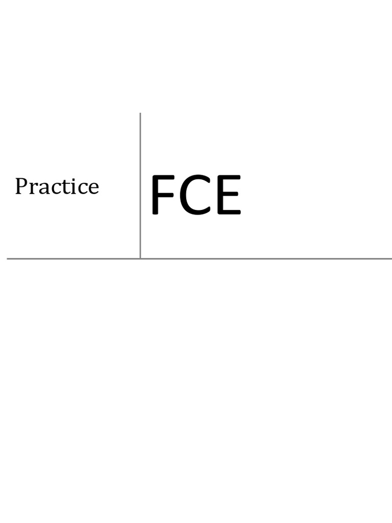 FCE Key Word Transformation | PDF