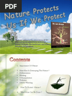 Importance of Nature and Its Protection | PDF | Wellness | Science ...