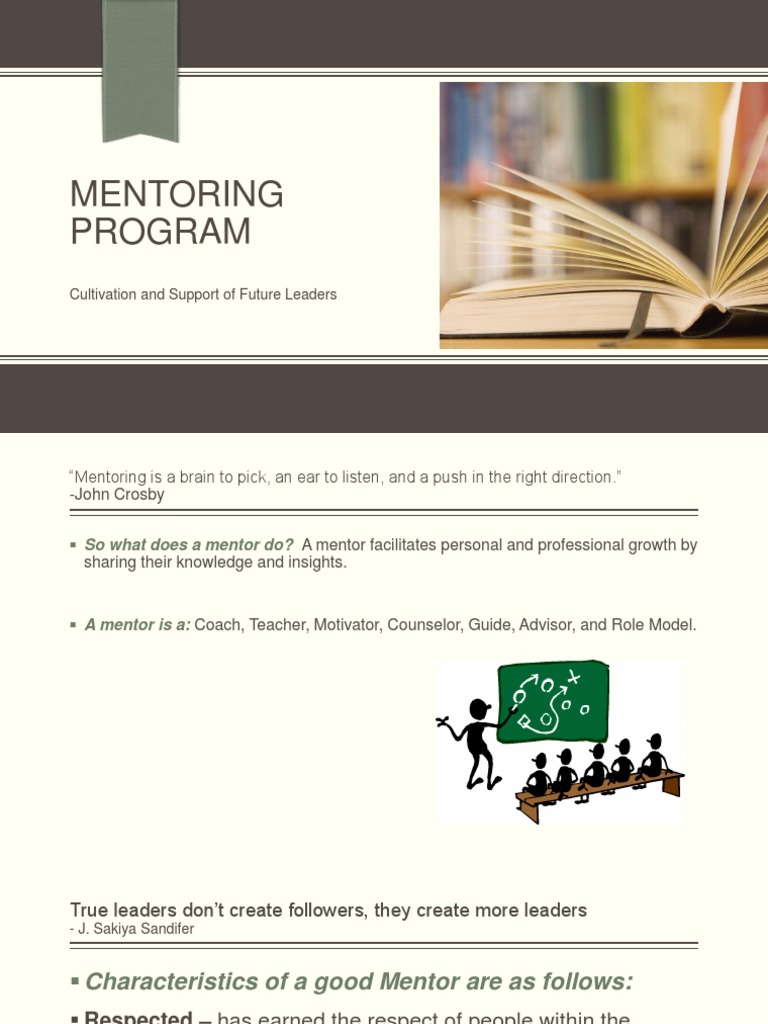 Mentoring | PDF | Mentorship | Leadership