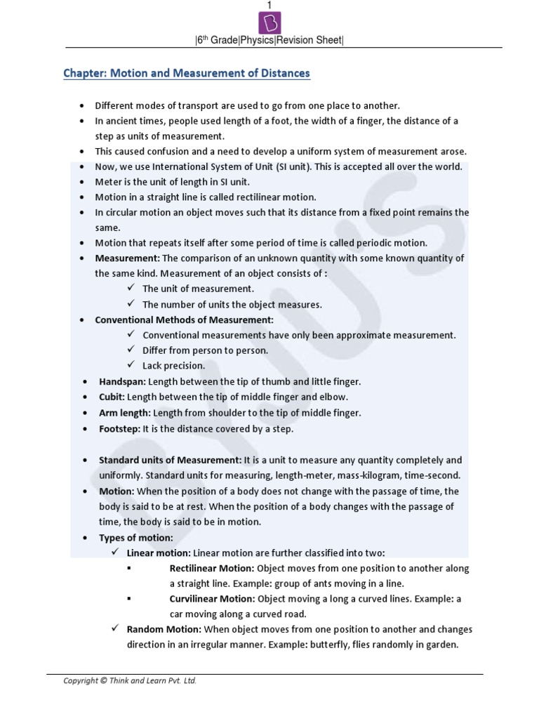 6th Grade Physics | Download Free PDF | Shadow | Magnet