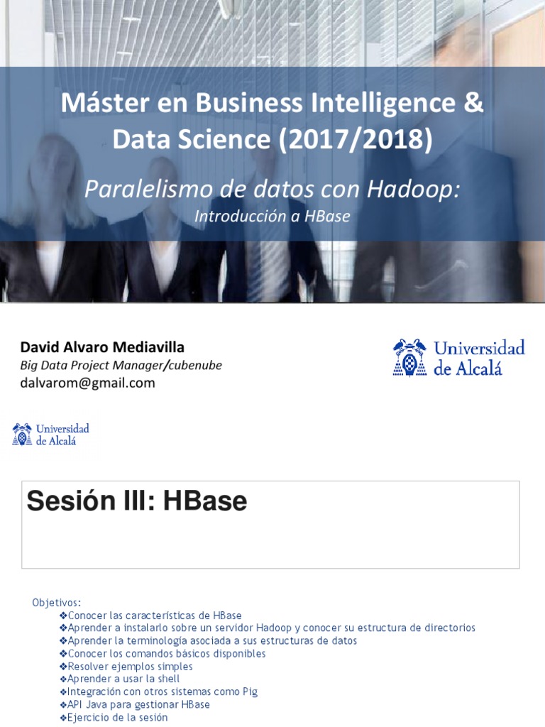 HBase | PDF | Apache Hadoop | Java (lenguaje de programación)