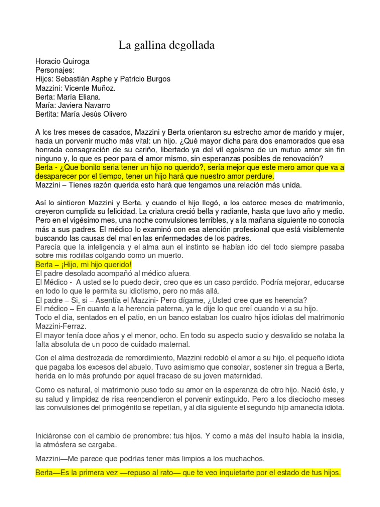La Gallina Degollada | PDF | María, madre de Jesús | Amor