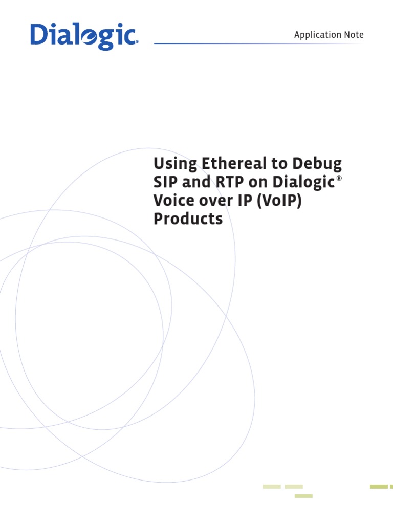 SIP With Ethereal | PDF | Session Initiation Protocol | Voice Over Ip