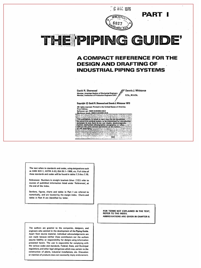 The Piping Guide by David Sherwood | PDF | Pipe (Fluid Conveyance ...