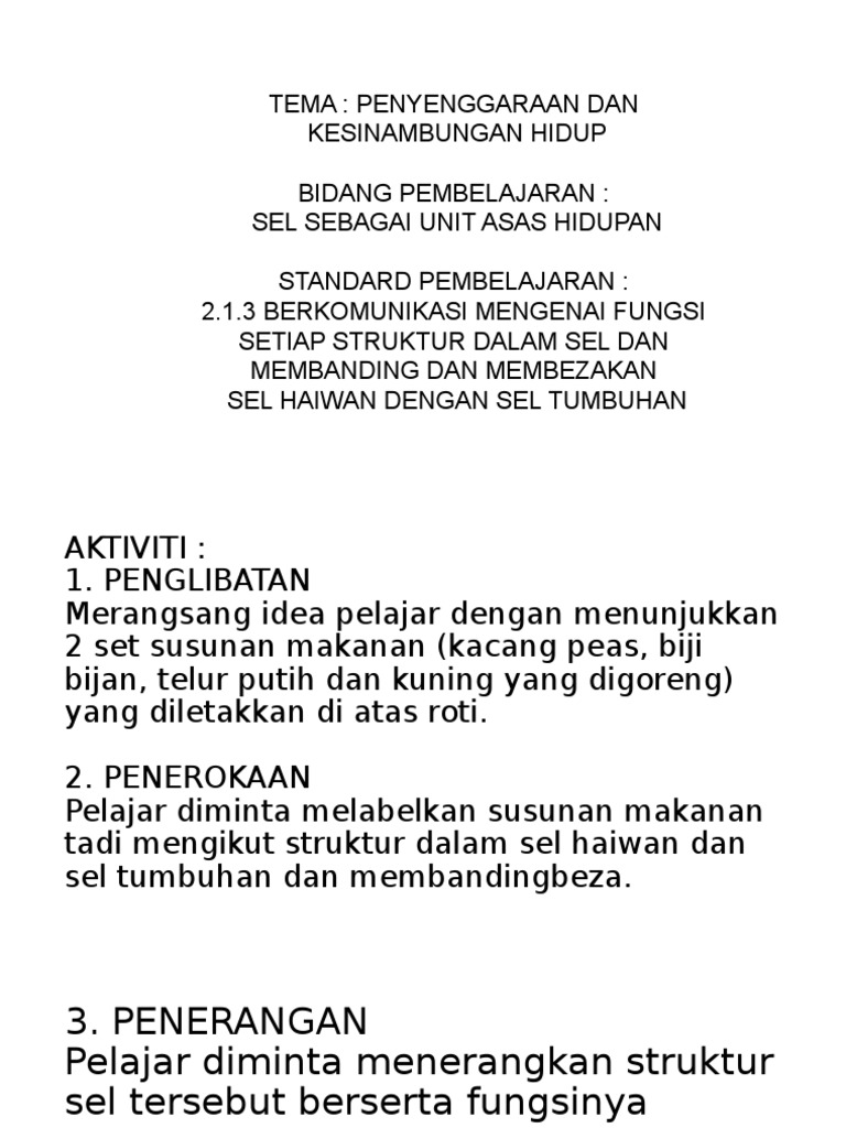 Contoh RPH 5e | PDF
