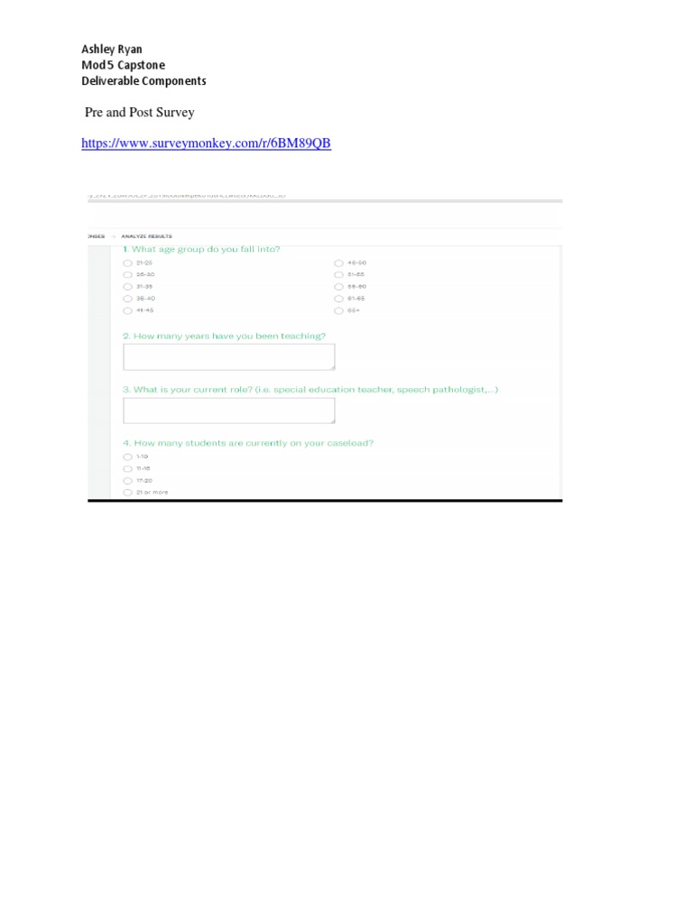 Ashley Ryan Deliverable Components and Worksheets | PDF | Dyslexia ...
