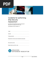 Ship Security Plan Checklist | PDF | Business