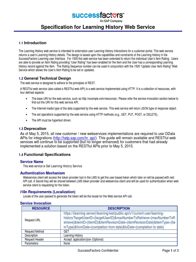 Learning History Web Service PDF | PDF | Representational State ... Learning History Web Service PDF | PDF | Representational State ...