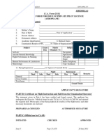 Pilot Flight Experience Record Form | PDF | Aviation | Aeronautics