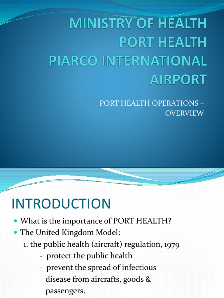 Port Health - Overview | PDF | Zika Fever | Zika Virus