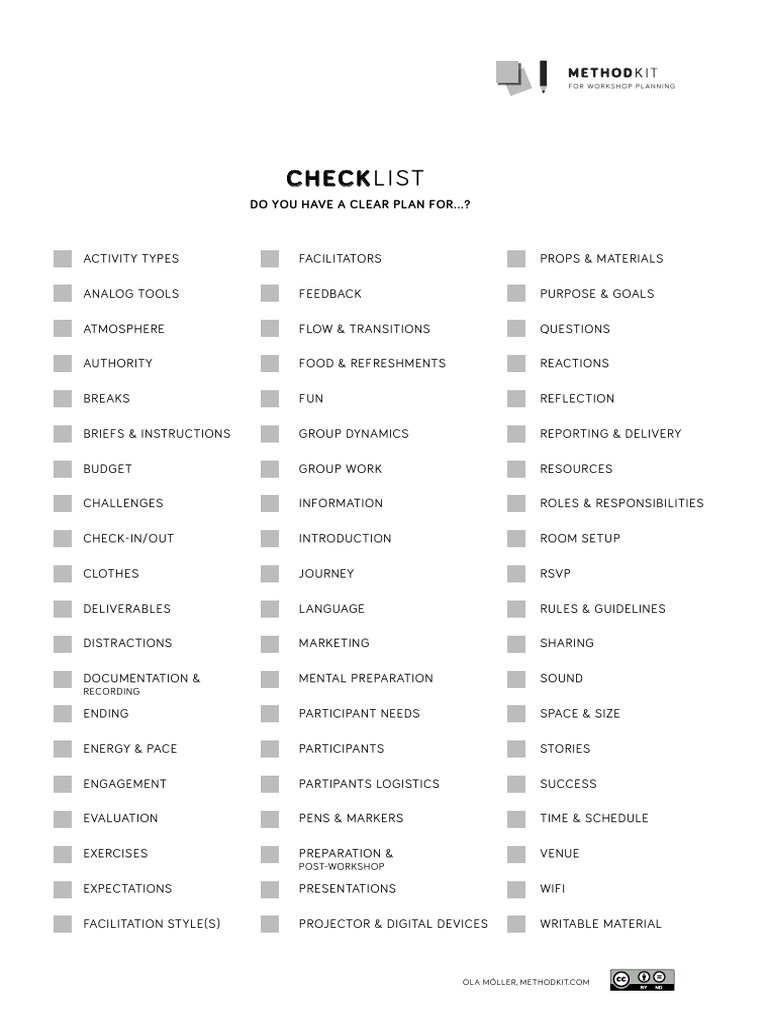 Check Check: Do You Have A Clear Plan For... ? | PDF