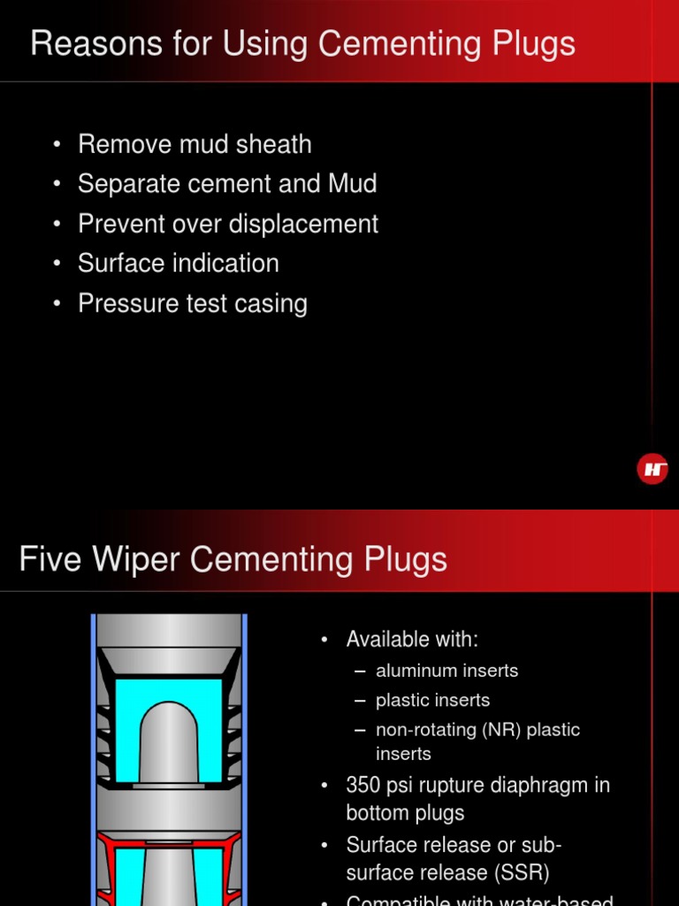 5 Wiper Cementing Plug | PDF | Casing (Borehole) | Continuum Mechanics