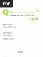 Q Skills 4 Listening and Speaking | PDF