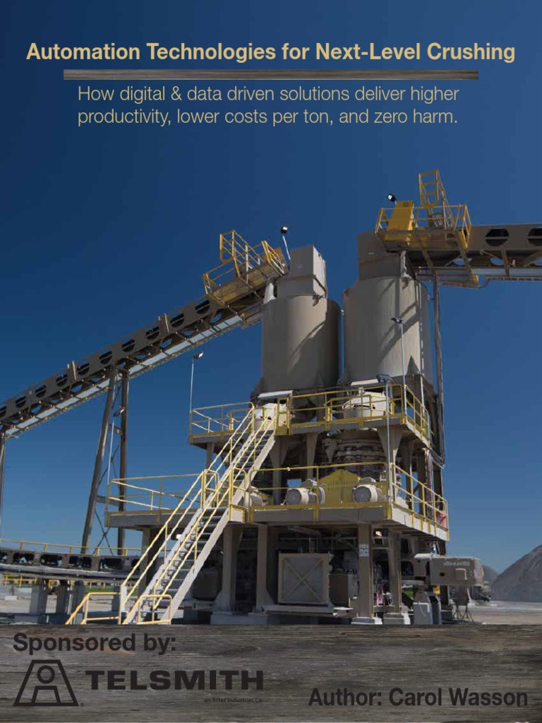 Cone Crusher Whitepaper Sponosored by Telsmith | PDF | Automation | Programmable Logic Controller