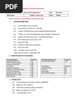 MEWP Appendix 2 Risk Assessment & Rescue Plan 2022 | PDF | Risk ...