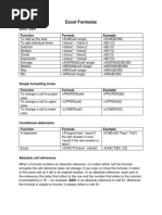 ICT Formulas AS LEVEL CIE | PDF | Teaching Mathematics | Computer ...