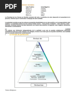Jerarquía de Valores según Max Scheler | PDF | Ciencias del ...