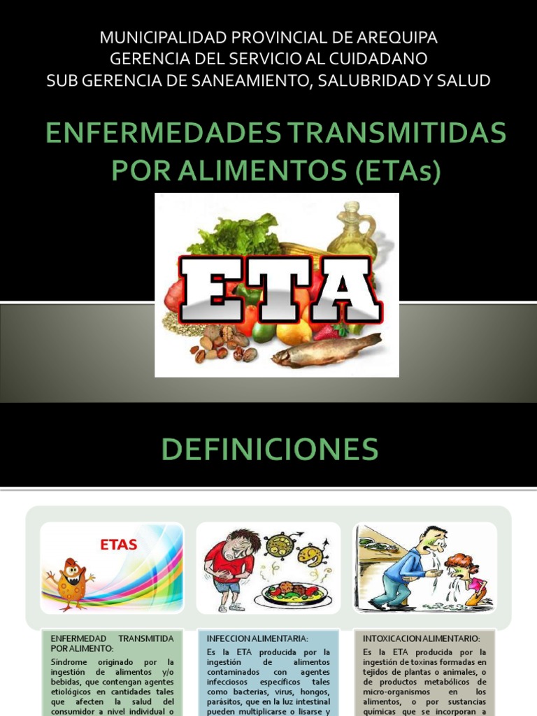 Enfermedades Transmitidas Por Alimentos (Etas) | PDF | La contaminación ...