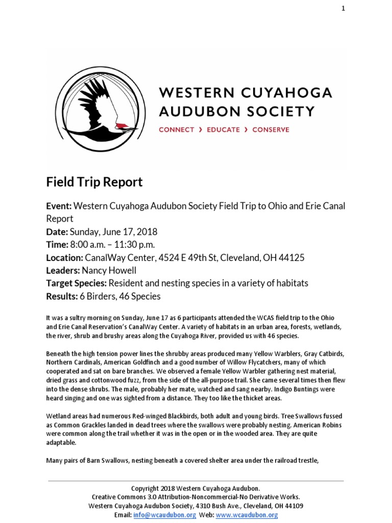 Early Evening Bird Walk at Lake Erie Nature and Science Center May 16 ...