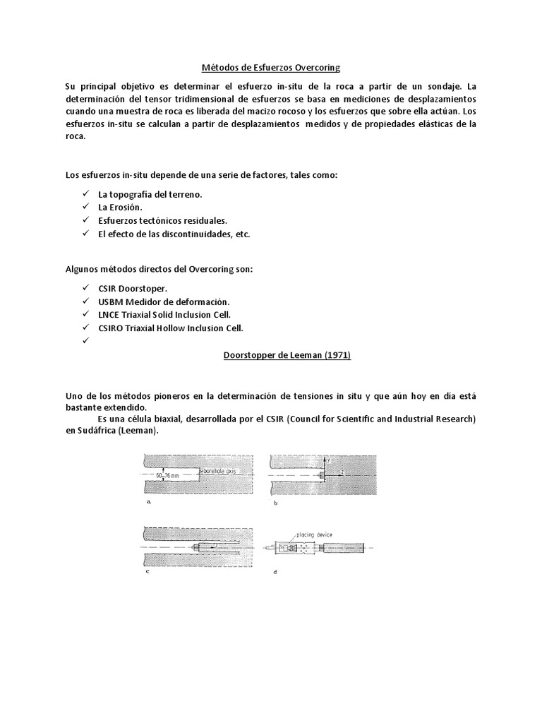 Over Coring | Descargar gratis PDF | Elasticidad (Física) | Estrés ...