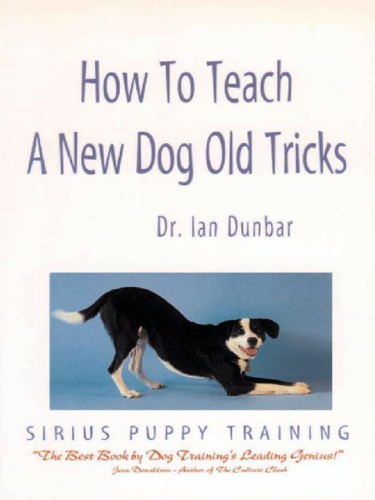 How To Teach A New Dog Old Tricks - The Sirius Puppy Training Manual ...
