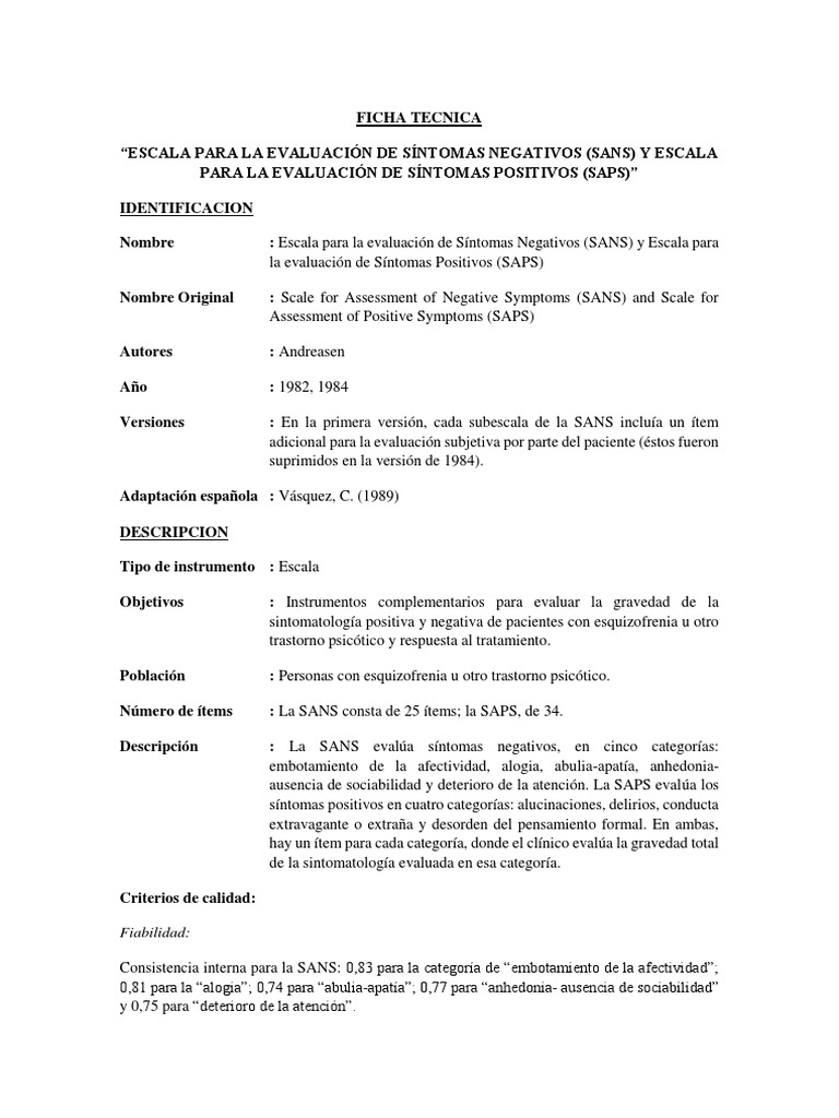 Sans y Saps | PDF | Engaño | Alucinación