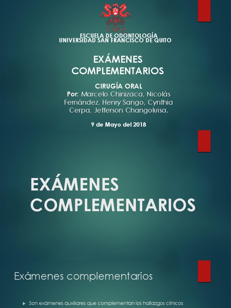 Examenes Complementarios Final | PDF | Sodio | Potasio