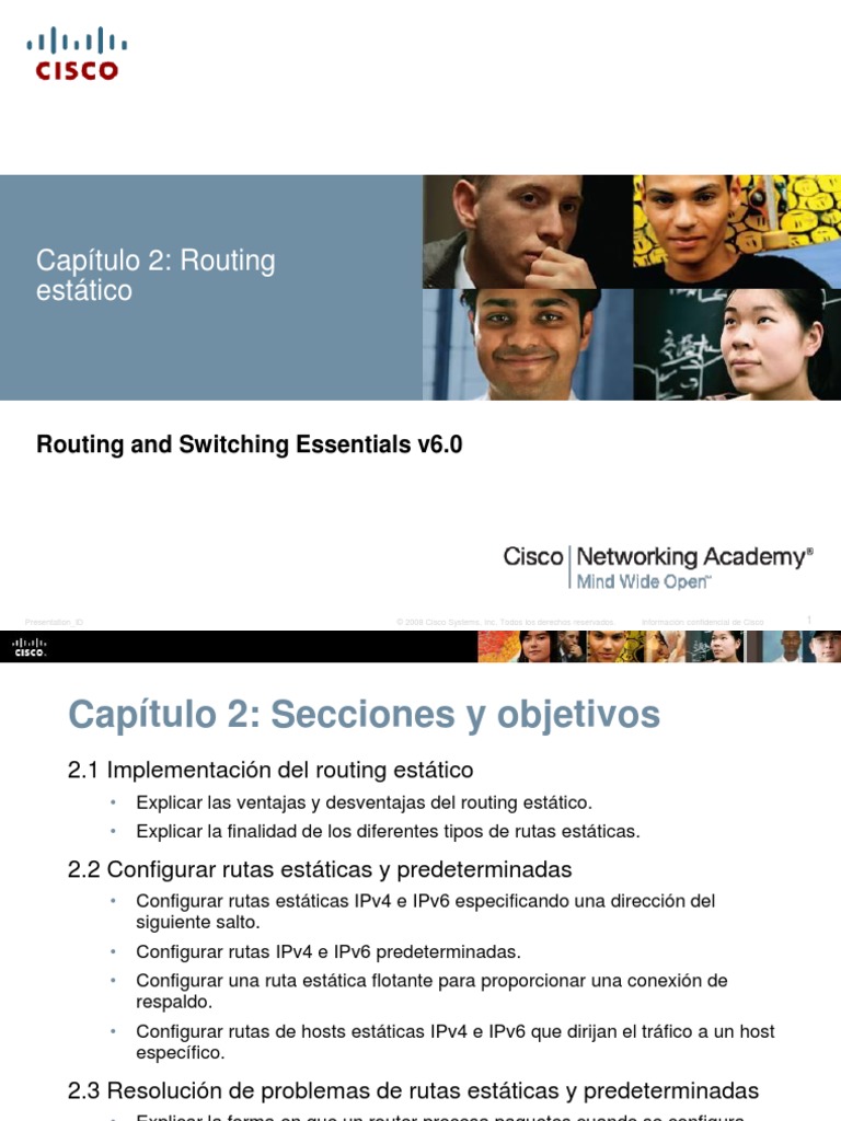 CCNA R&S MOD2 Cap2 | PDF | Yo Pv6 | Enrutador (Computación)