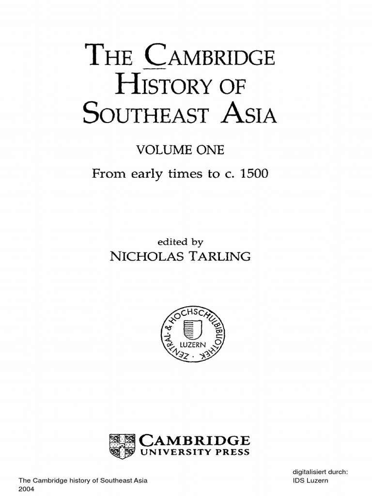 Southeast Asia's Historical Evolution | PDF | Southeast Asia ...