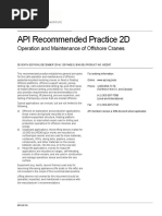 API 2C (2004) Specification For Offshore Pedestal Mounted Cranes | PDF ...