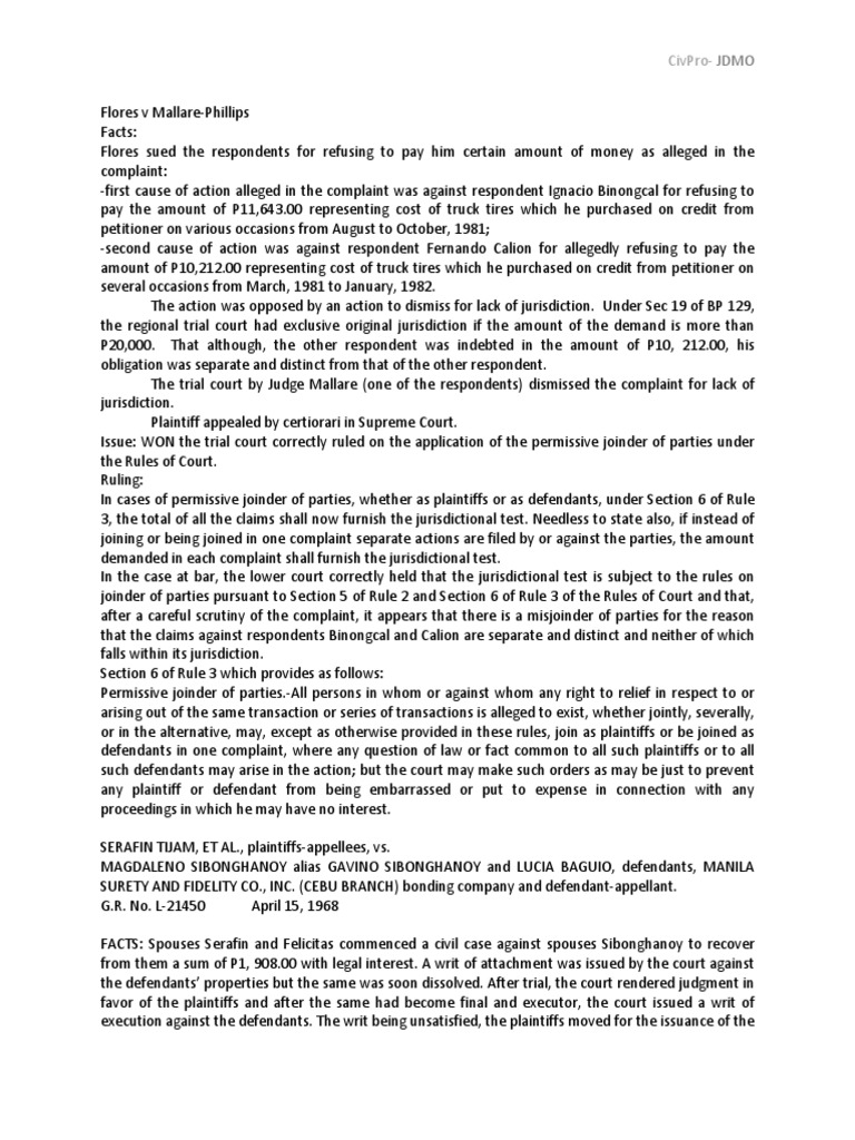 Cases | PDF | Service Of Process | Collateral Estoppel