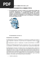 Formato de Mantenimiento Correctivo Ejemplo | PDF | Bios | Electrónica