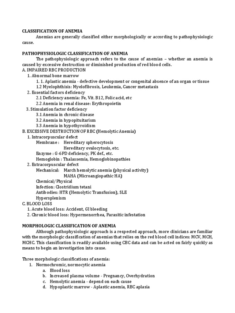A Comprehensive Guide to the Classification, Pathophysiology, and ...