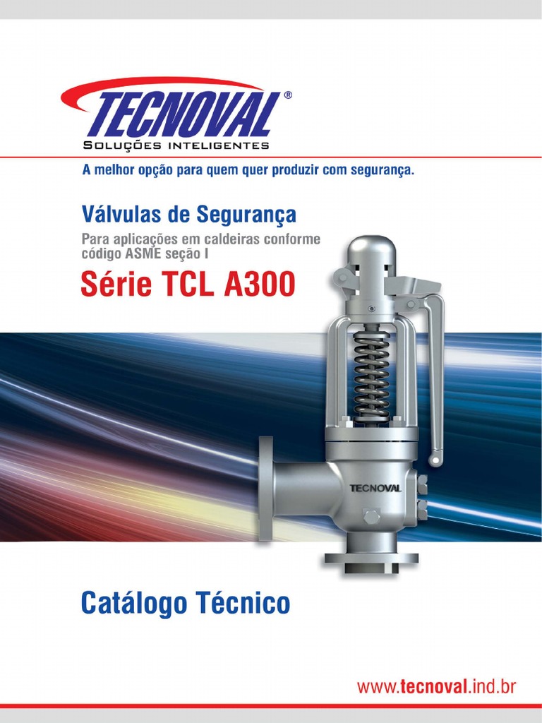 Tecnoval Valvula de Seguridad TCL A300 | PDF | Engenharia Mecânica ...
